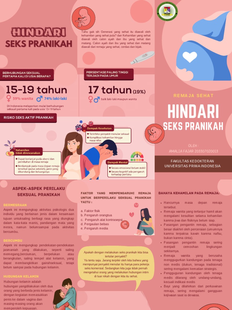 Leaflet Hindari Seks Pranikah | PDF