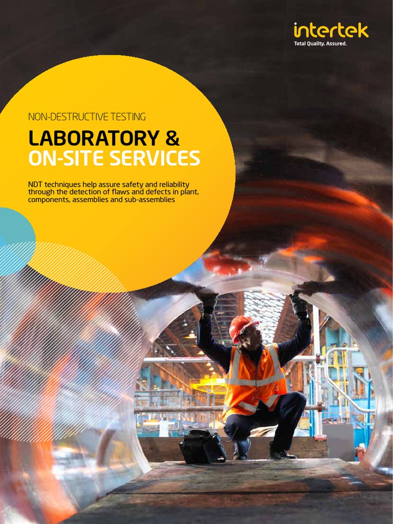 NDT Solutions for Industrial Safety | PDF | Nondestructive Testing | Ct ...