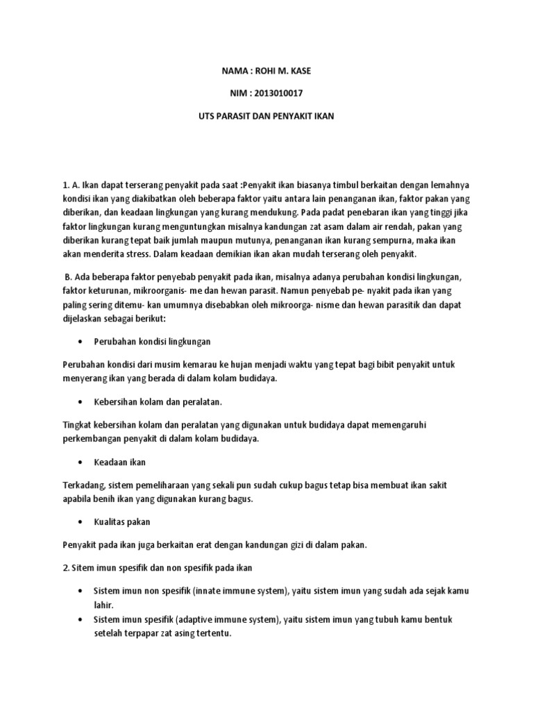 Uts Ppi - Rohi M.kase | PDF