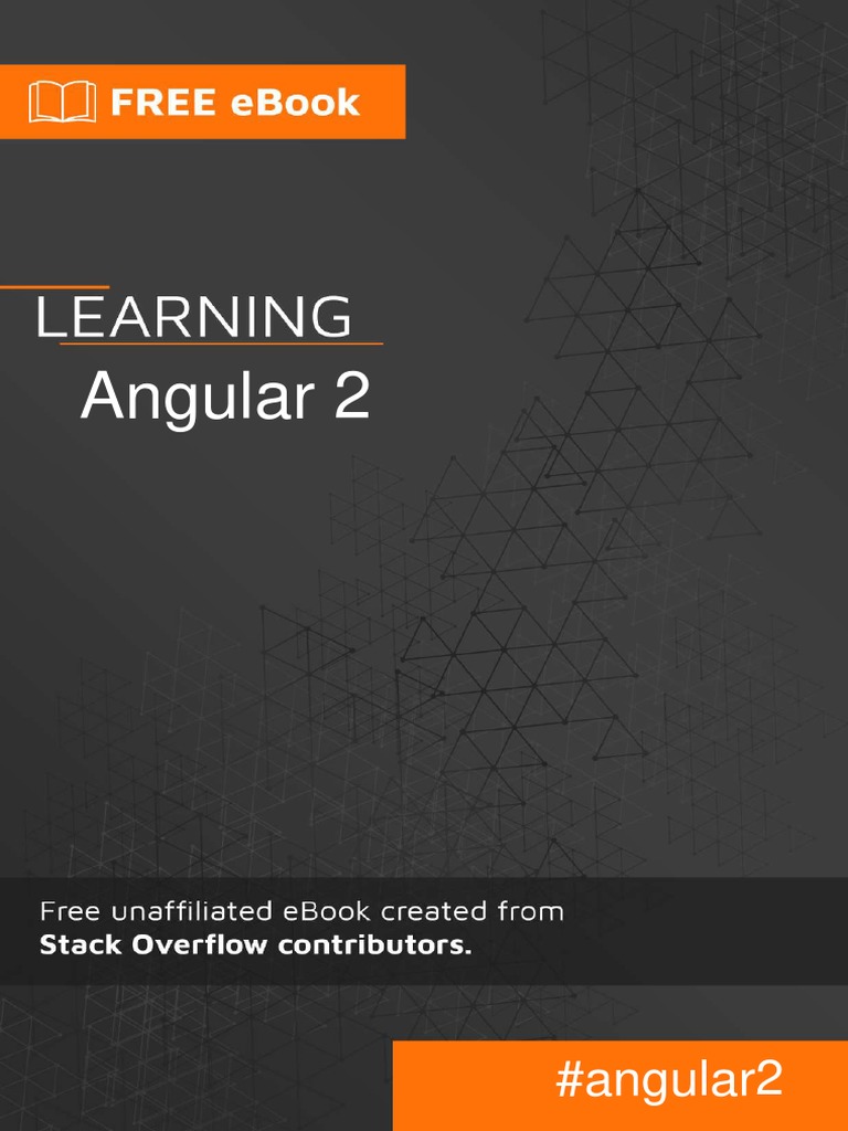 Learning Angular 2 | PDF | Computing | Software Engineering