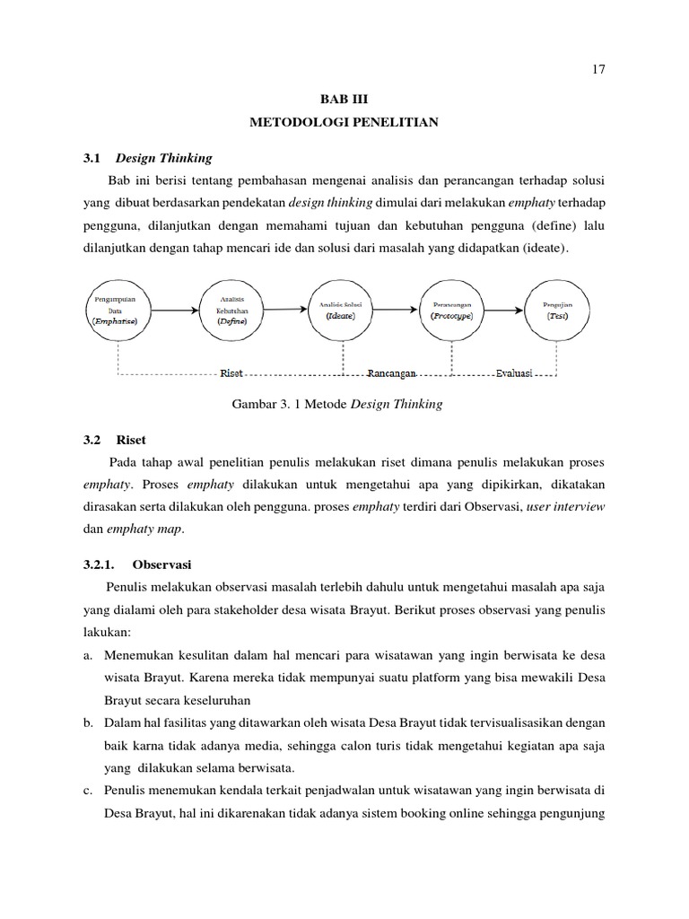 Metode Penelitian Design Thinking | PDF