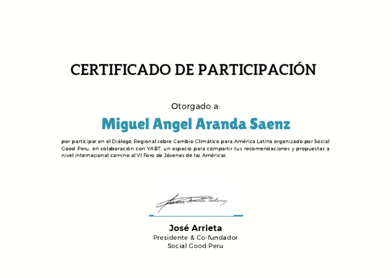 Miguel Angel Aranda Saenz | PDF