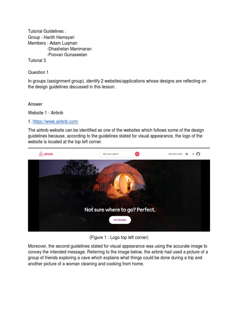 Tutorial Guidelines - TP051550 - Group | PDF | Websites | Icon (Computing)