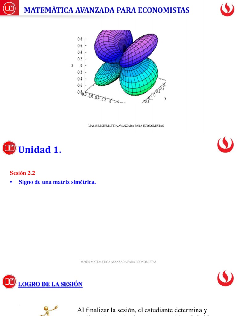 Signo de Matrices Simétricas | PDF | Matriz (Matemáticas) | Valores ...