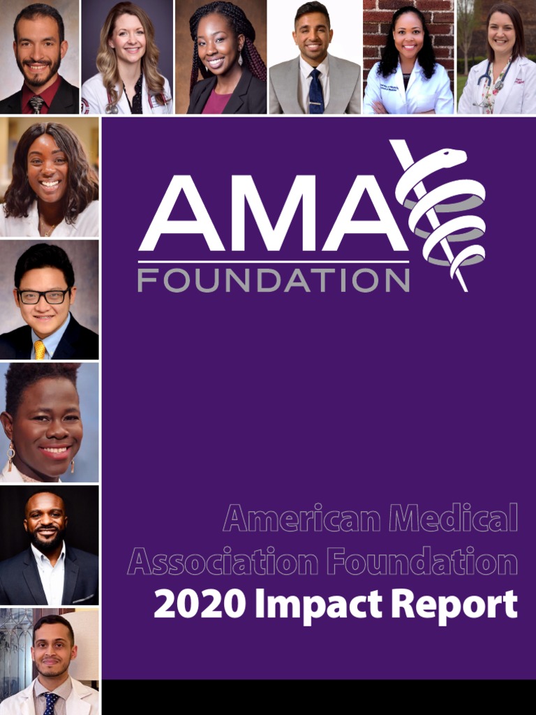 AMA Foundation 2020 Impact Report | PDF | Health Equity | Health Care