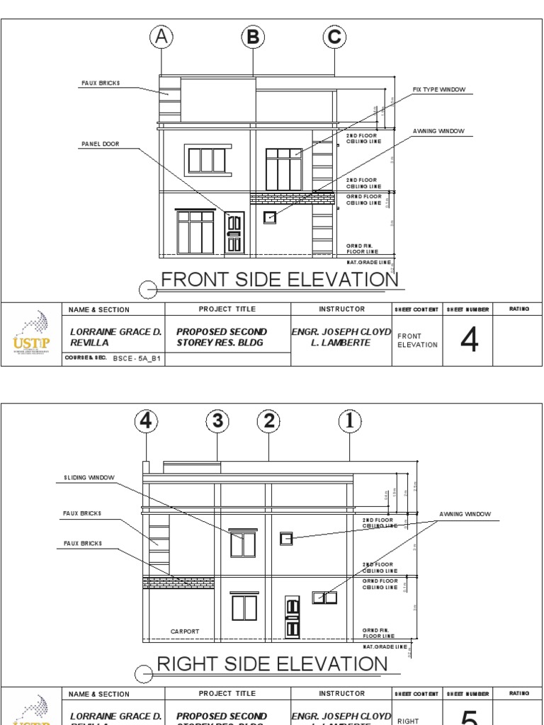 Proposed Second Storey Residential Building | PDF | Tourist Attractions ...