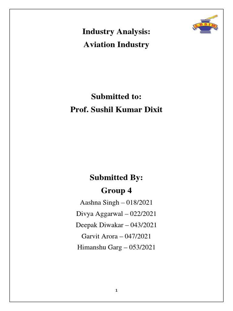 FINAL AVIATION FILE - Group4 | PDF | Airlines | Aviation