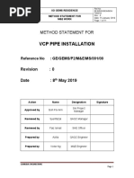 Method Statement Coring | PDF