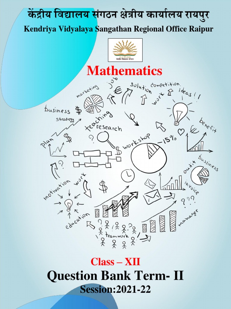 Mathematics: Question Bank Term-II | Download Free PDF | Line (Geometry ...