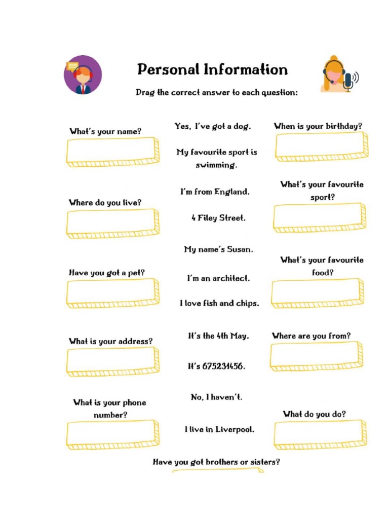Personal Information | PDF