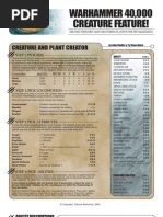 Warhammer 40K Allies Matrix Guide | PDF | Science Fiction Themes ...