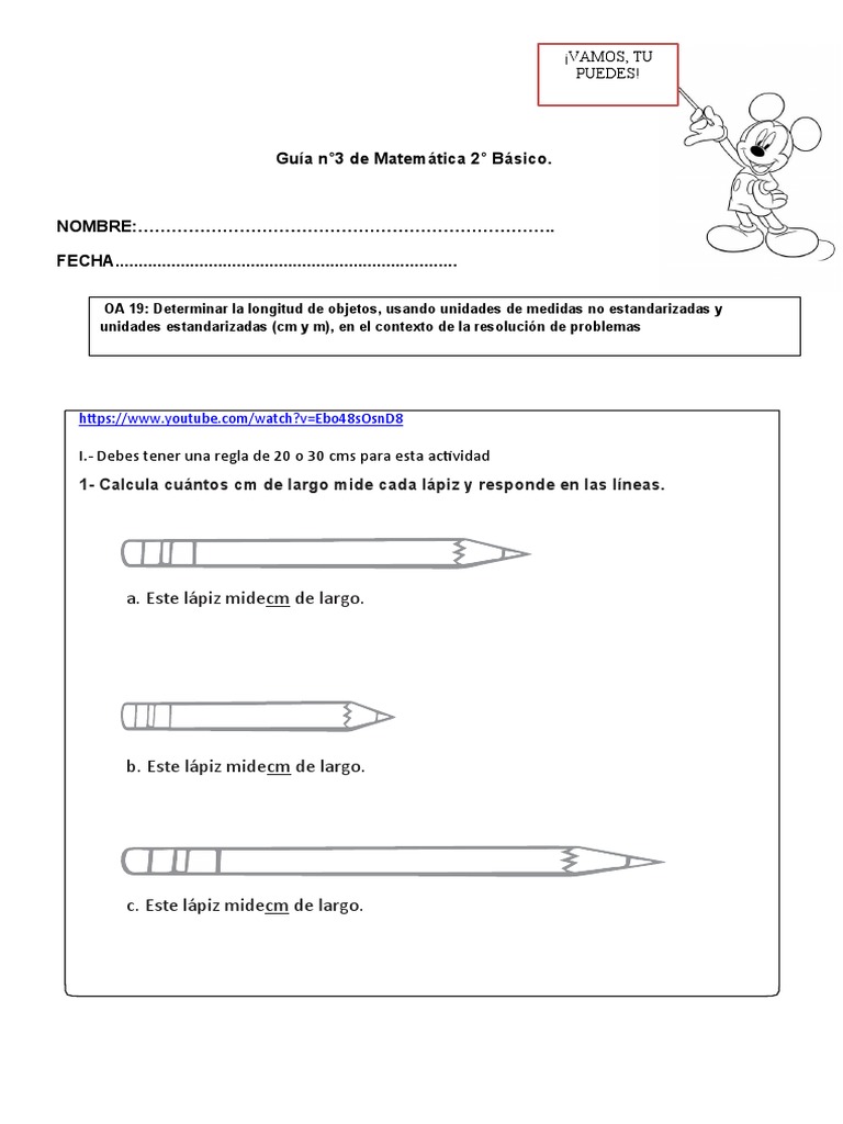Medida Matematica Segundo | PDF | Metro