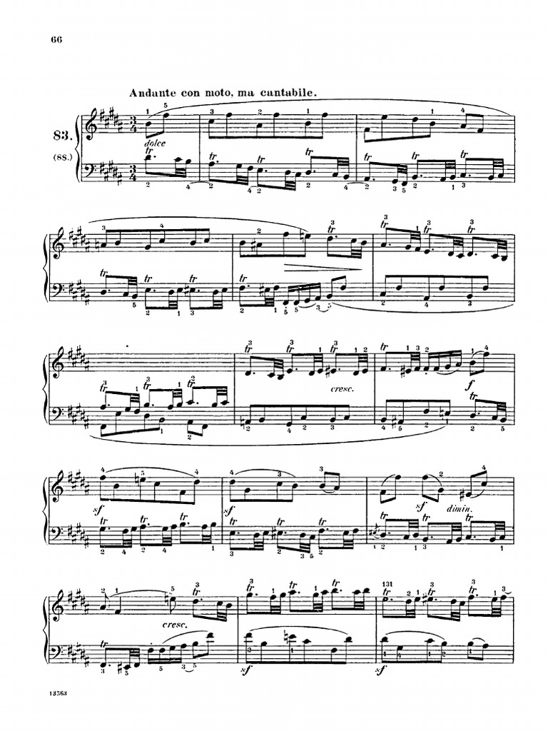 Clementi - Gradus Ad Parnassum Op.44 (Schirmer) - 32 | PDF