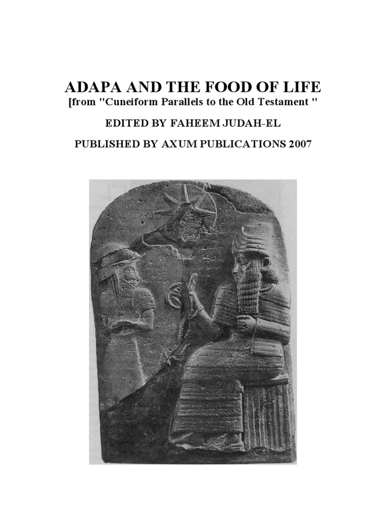 ADAPA AND THE FOOD OF LIFE | PDF