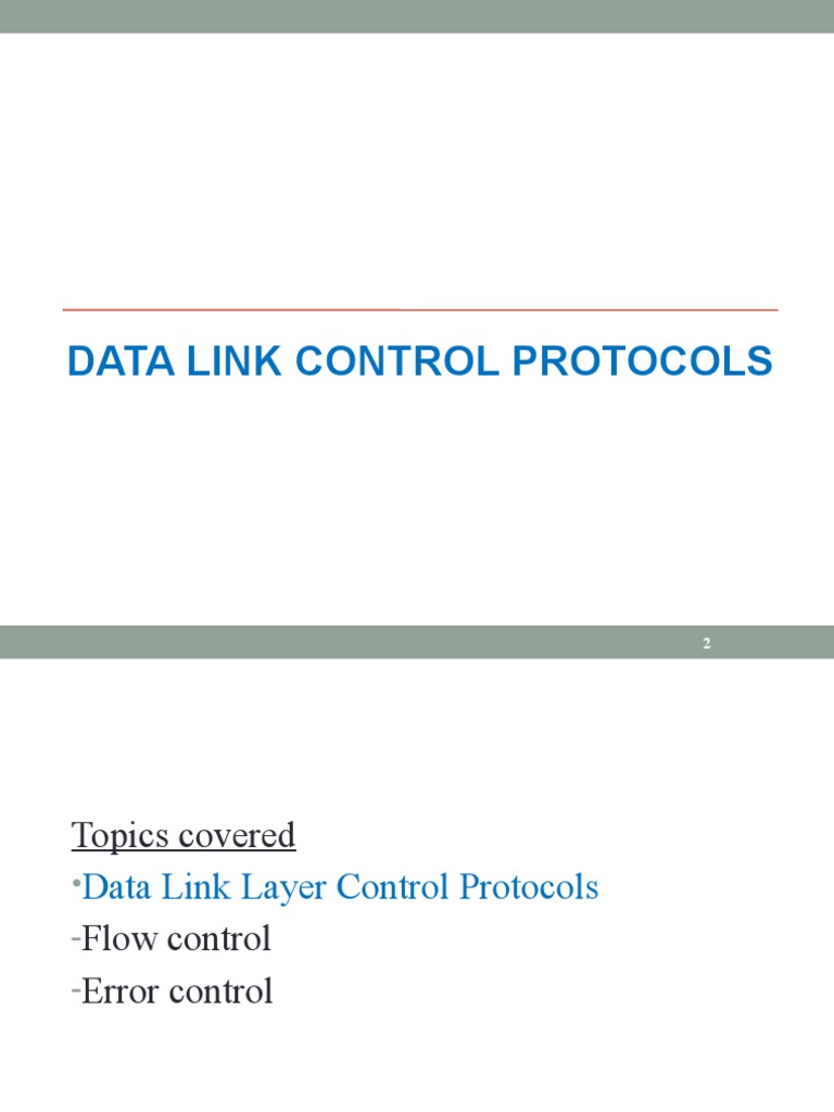 Flow Error Control HDLC | PDF | Error Detection And Correction | Transmission Control Protocol