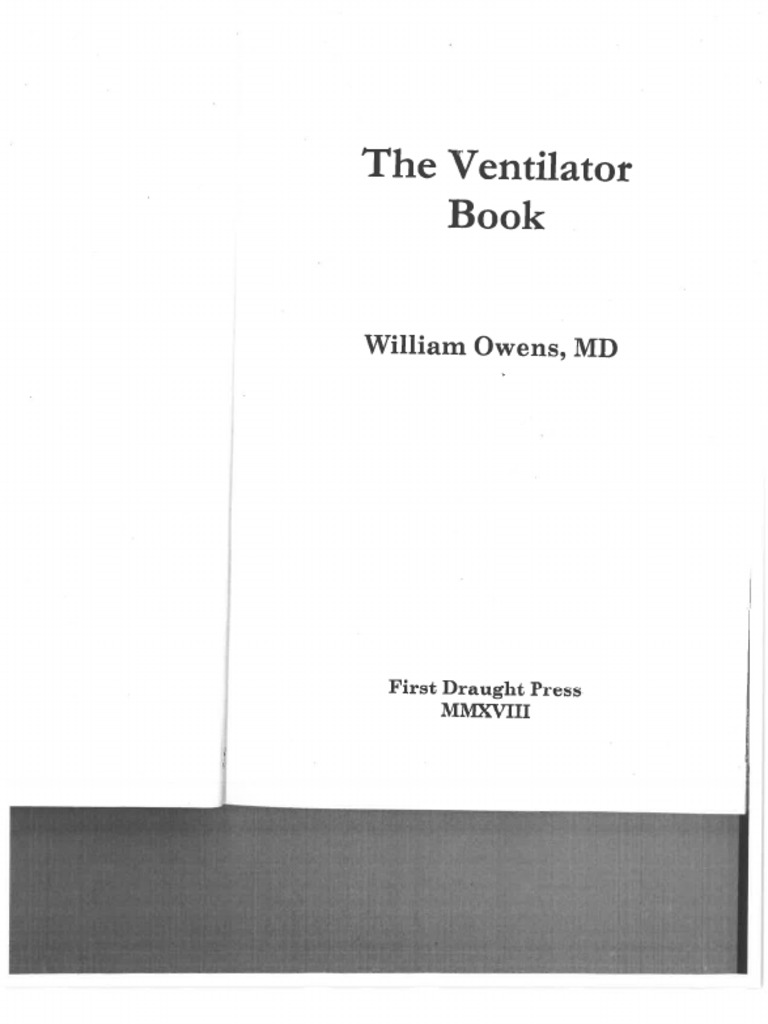The Ventilator Book | PDF