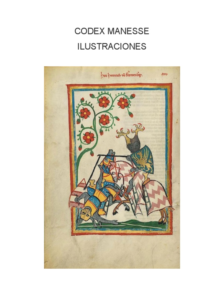 Codex Manese Ilustraciones | PDF