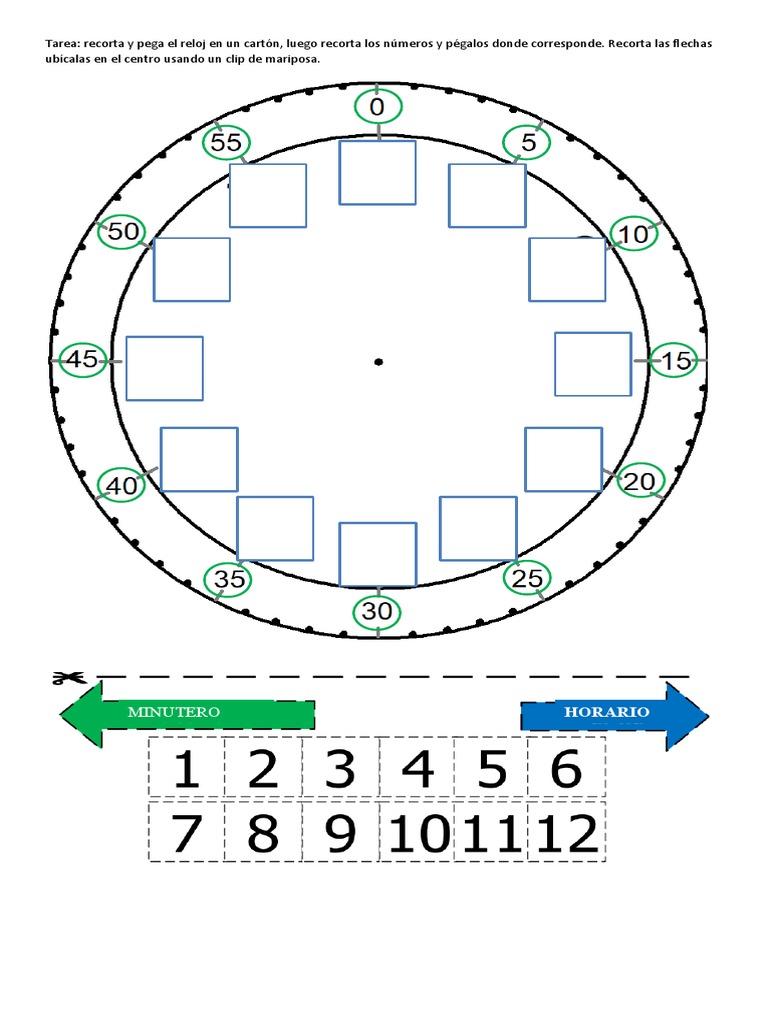 Partes De Un Reloj Para Imprimir Uso Del Reloj Recognized Store Para