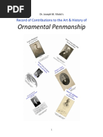 Free Spencerian Script | PDF | Calligraphy | Paper Art