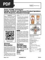 Tyco TY313+TY323 TFP172 - 09 - 2022 | PDF | Fire Sprinkler System ...