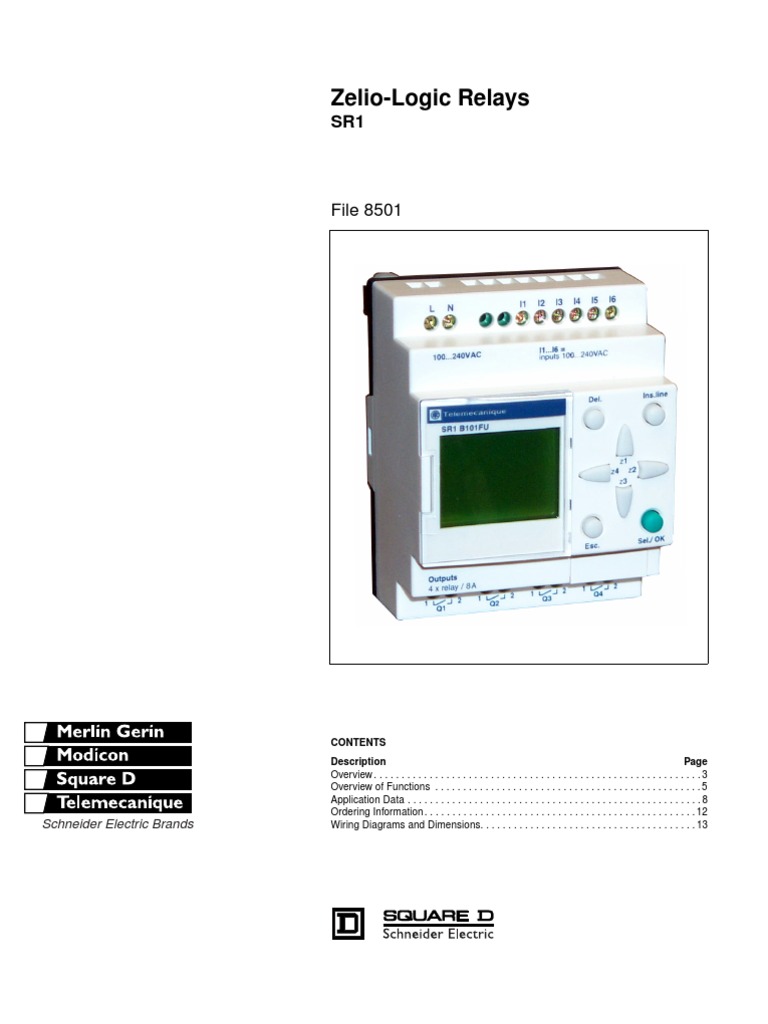 Zelio-Logic Relays: File 8501 | PDF