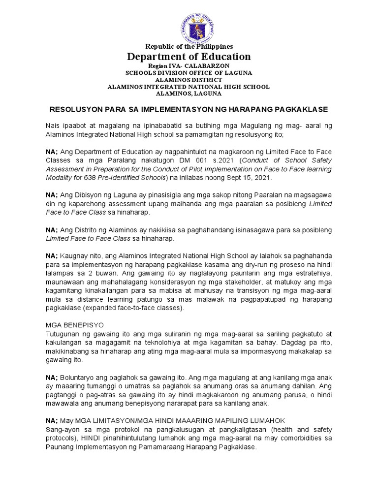 Sample Resolution GPTA | PDF