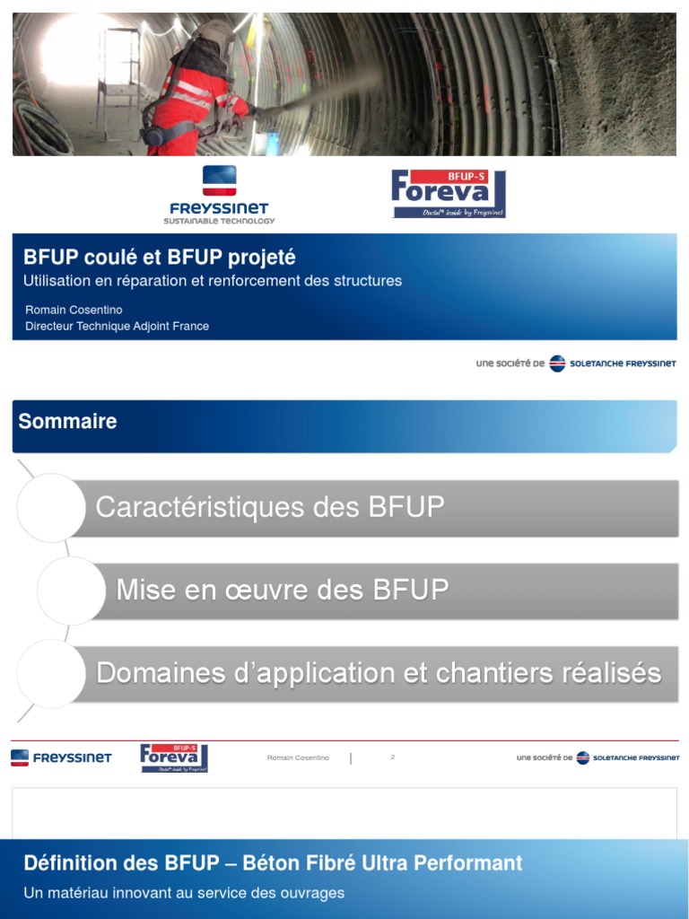 Applications du BFUP en construction | PDF | Béton | Béton armé