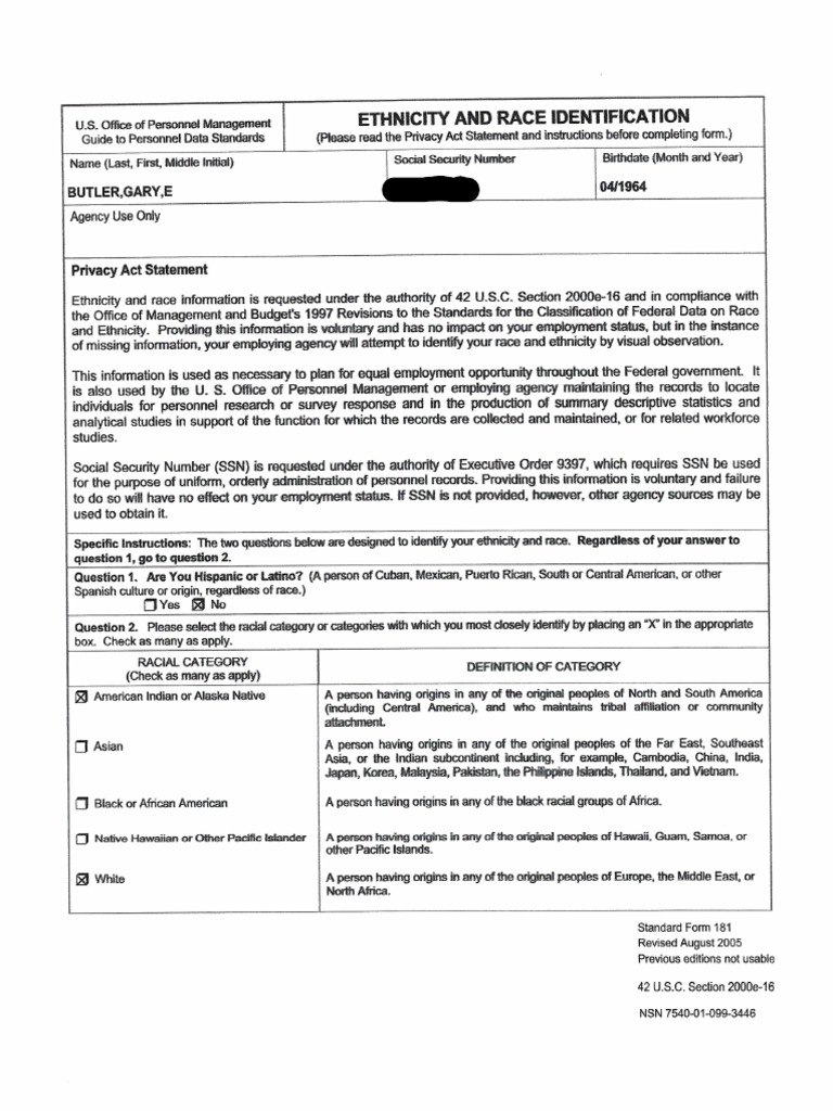 Indigenous Status Correction | PDF