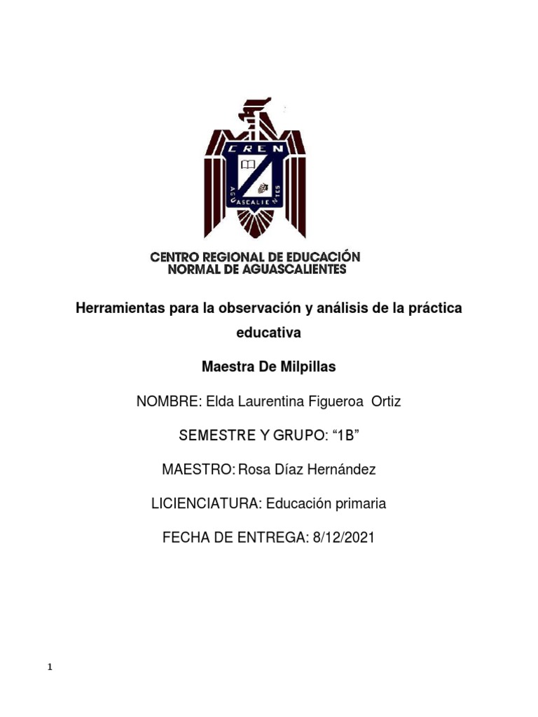 Maestra de Milpillas | Descargar gratis PDF | Aprendizaje | Cognición