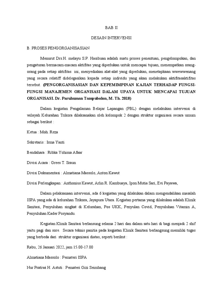 Laporan PBL 2 (Bab Ii) | PDF