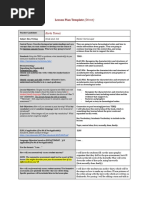 Cognitive Lesson Plan | PDF | Learning | Teachers