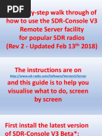 SDR Console V3 SDRPlay RSP QuickGuideTips | PDF | High Frequency | Equalization (Audio)