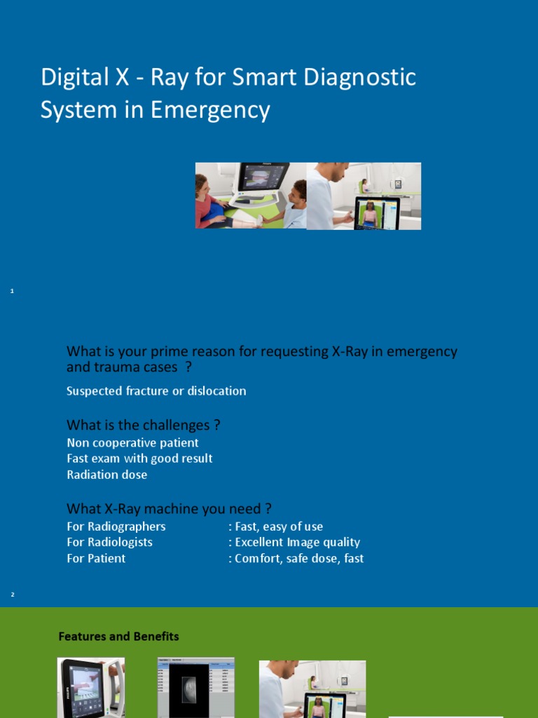 Digital X Ray For Smart Diagnostic System in Emergency | PDF | Ct Scan ...