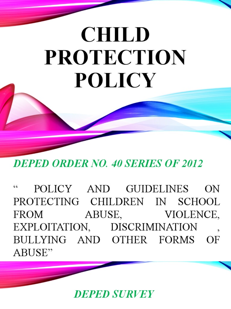 School Child Protection Guidelines | PDF | Violence | Child Protection