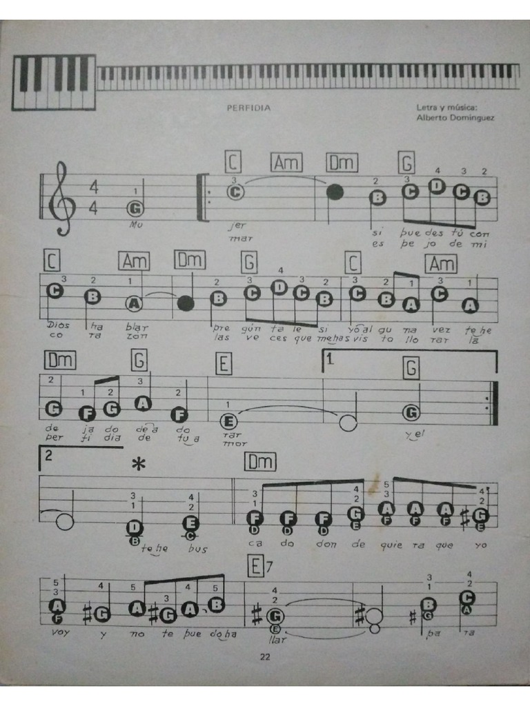 Luis Miguel - Perfidia | PDF