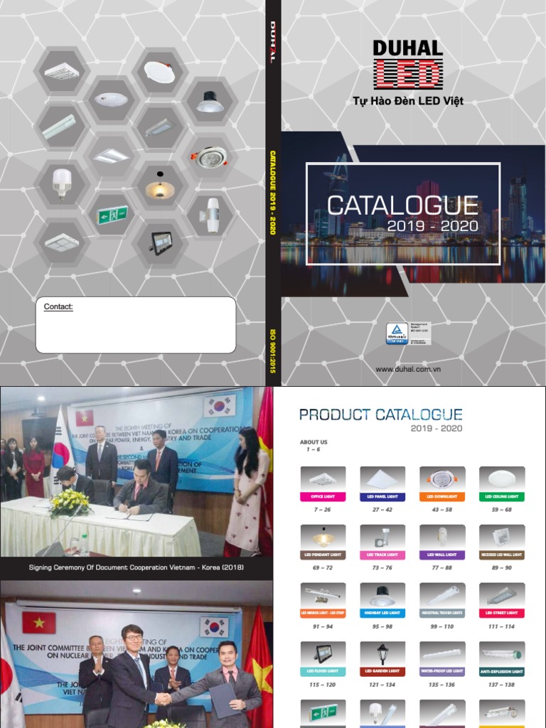 Duhal LED Lighting Catalogue 2019-2020 | PDF | Business