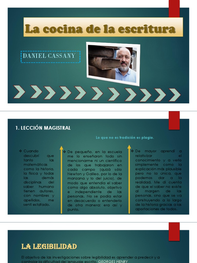 La Cocina de La Escritura | PDF | Gramática | Escritura