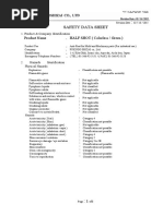 MSDS - Taseto Color Check FP-S (Penetrant) | PDF | Toxicity | Magnesium