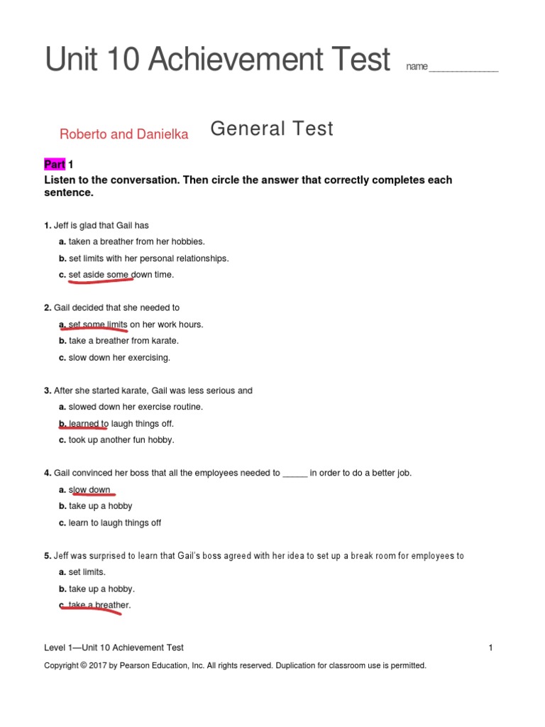 Su1 Assessment U10 | PDF