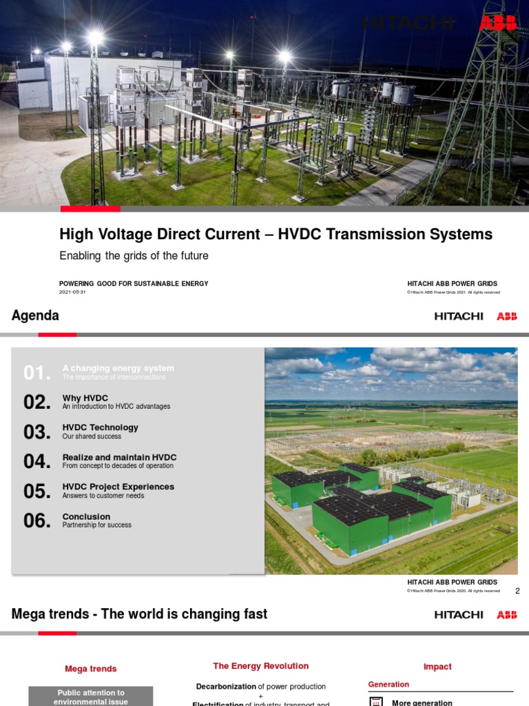High Voltage Direct Current - HVDC Transmission Systems: Enabling The ...