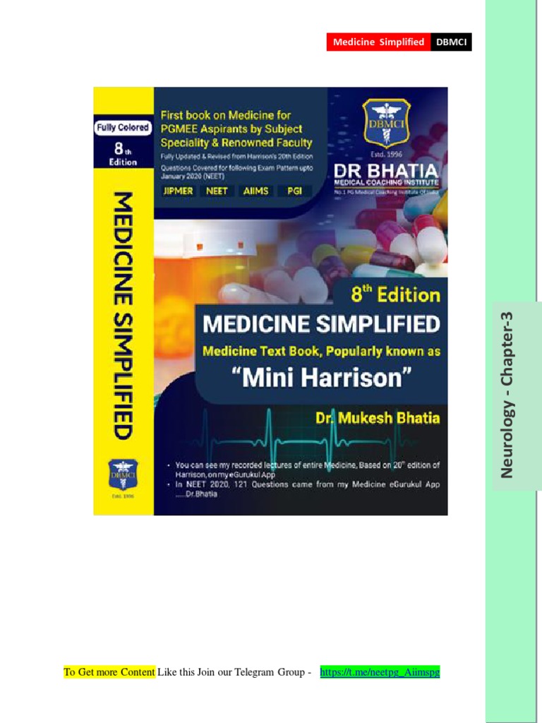 Medicine Simplified DBMCI: To Get More Content Like This Join Our ...