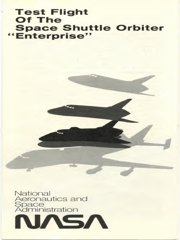 Enterprise Test Flight Pamphlet | PDF | Space Shuttle Orbiter | Space ...