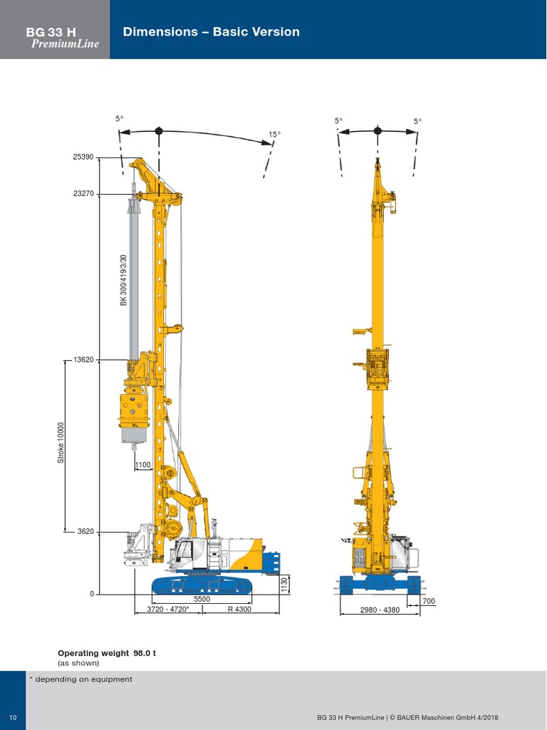 BG 33 H Fisa Tehnica | PDF | Vehicle Parts | Vehicles