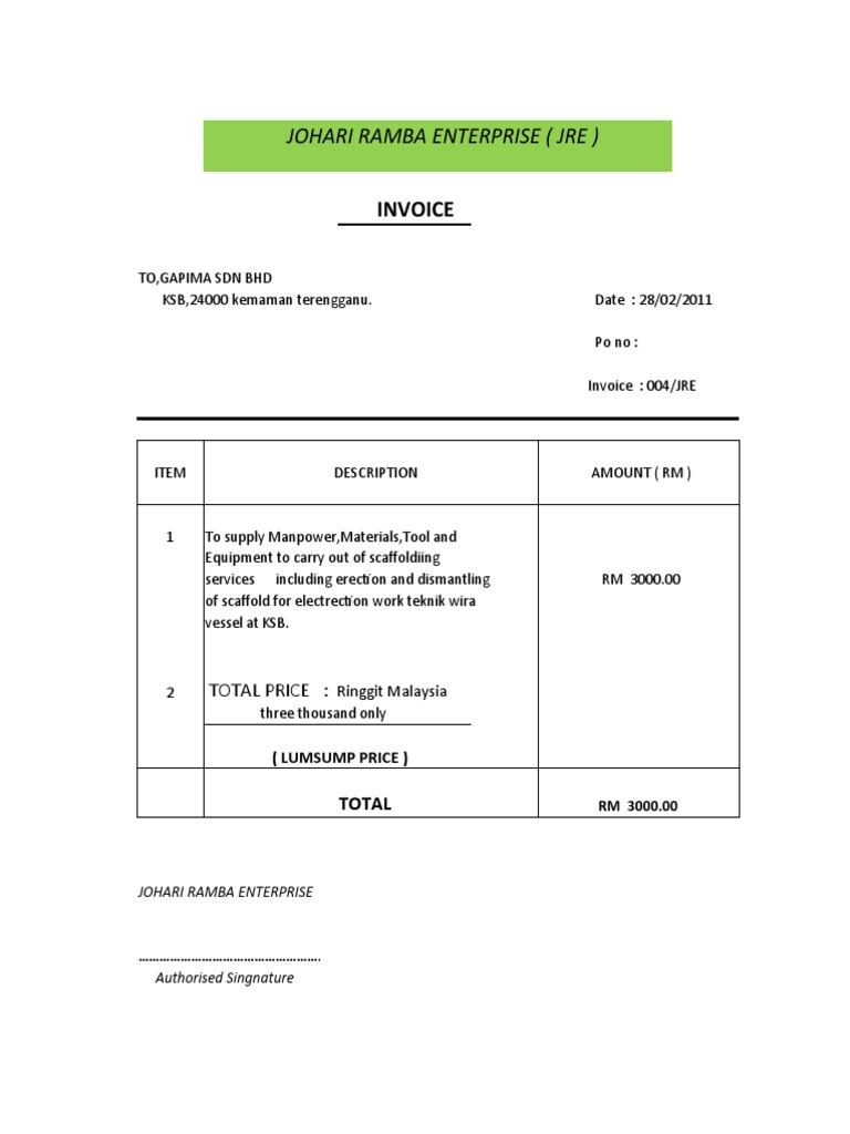 Gapima Invoice | PDF