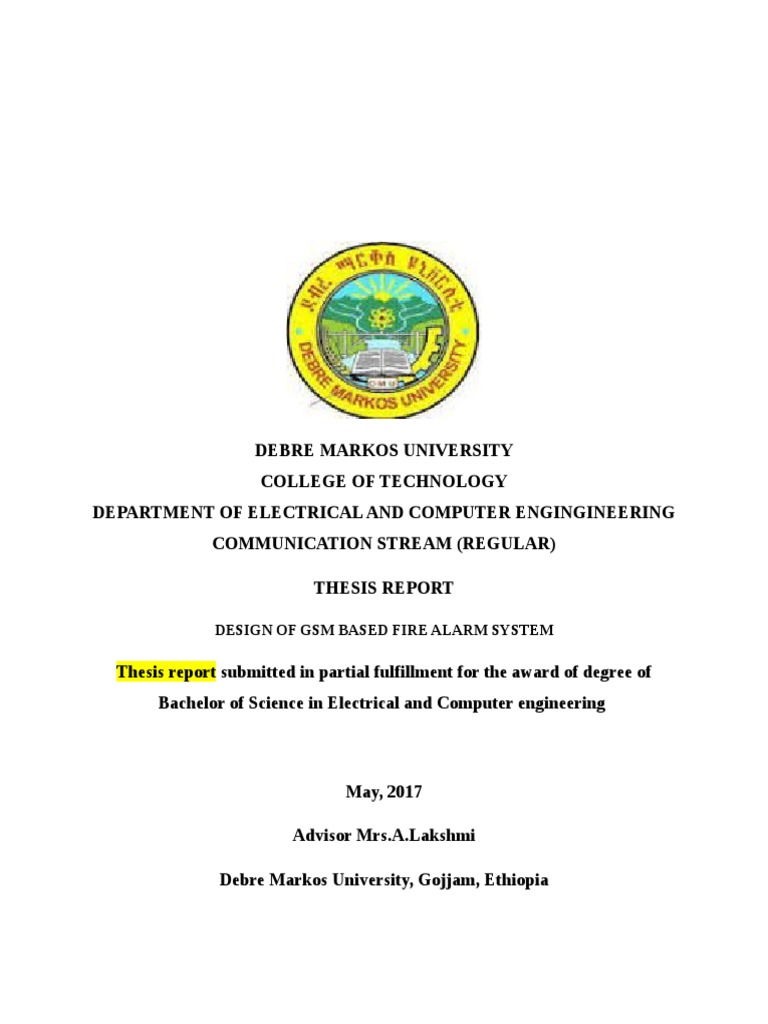 Design of GSM Based Fire Alarm System | PDF | Arduino | Liquid Crystal ...