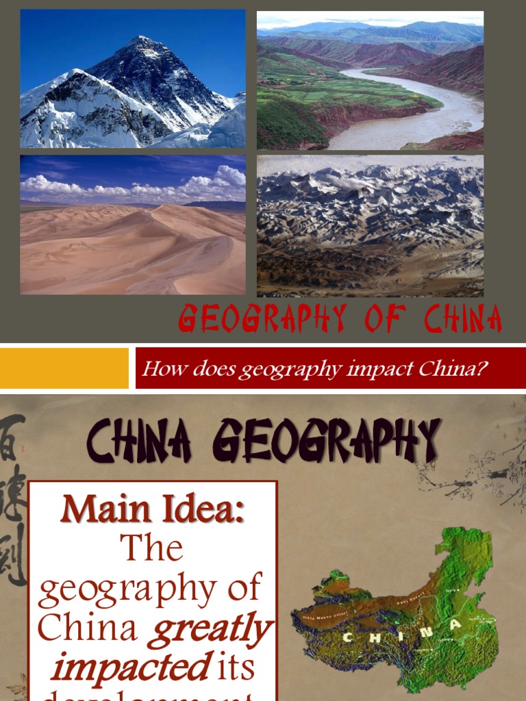 Key Geographic Features of China | PDF | China | World Politics