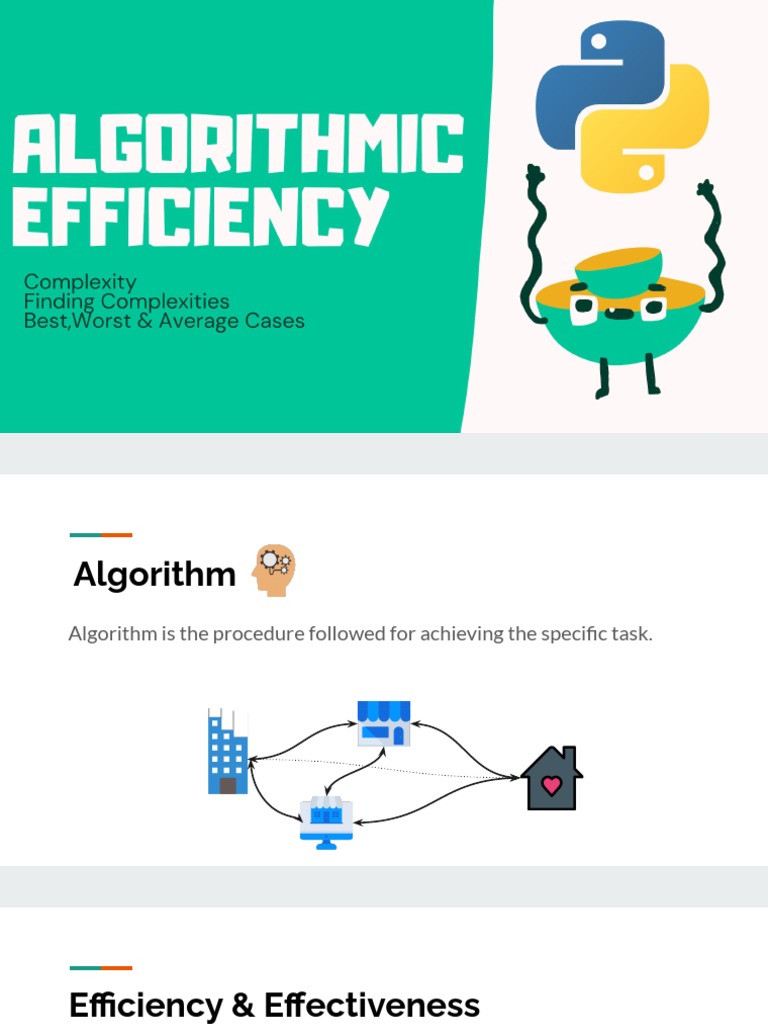 Algorithmic Efficiency | PDF | Time Complexity | Logarithm