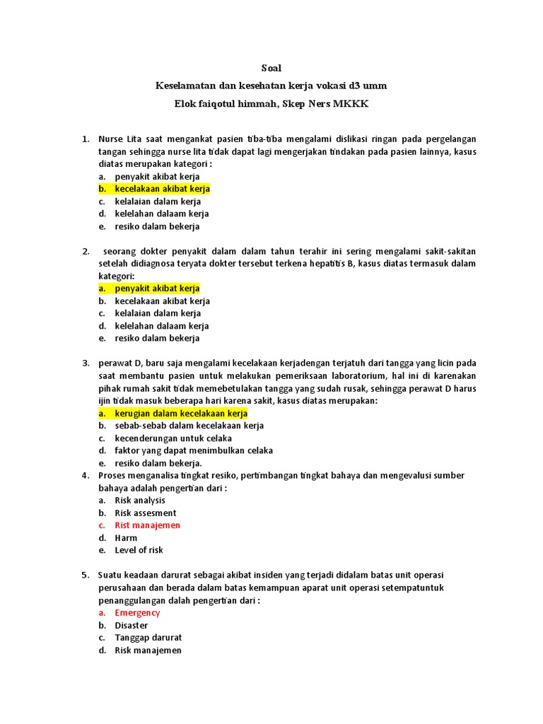 Soal Vokasi | PDF | Teknologi & Rekayasa