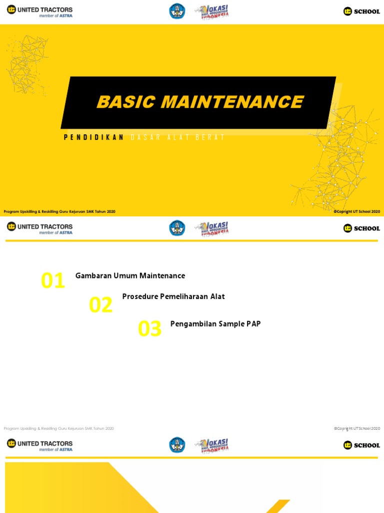 Basic Maintenance | PDF