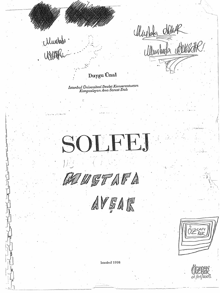 Solfej Kitabı Duygu ÜNAL | PDF